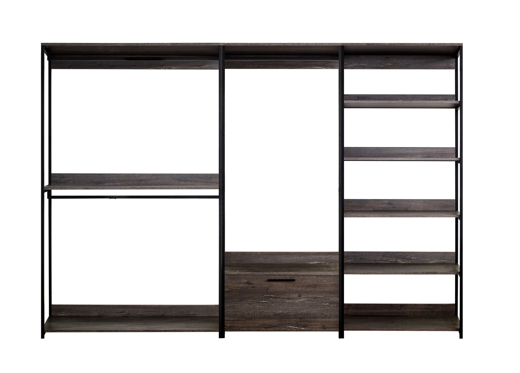 17 Stories Advanced Walk-In Closet System For Efficient Clothing ...