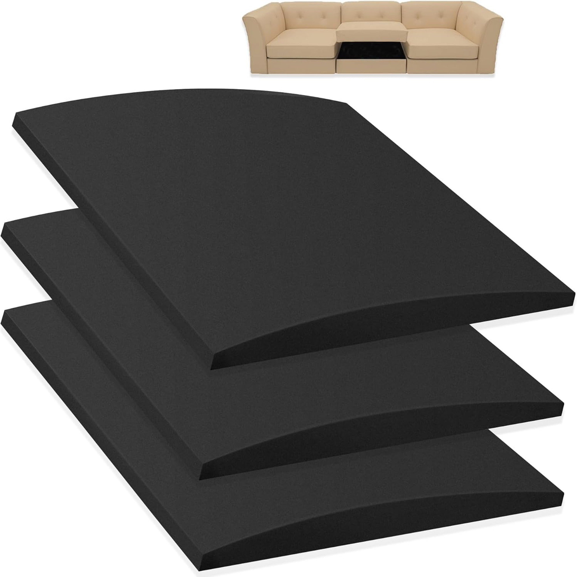 Advanced Excuse Couch Cushion Support For Sagging Seat 20X20X2 Inches ...