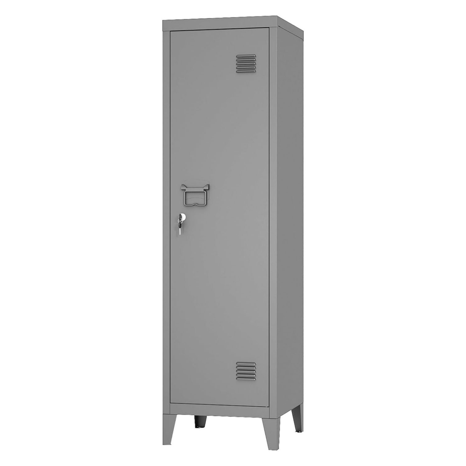 NIHAISHI Metal 3 - Tier 15'' Cubby Locker with Built In Key Lock | Wayfair
