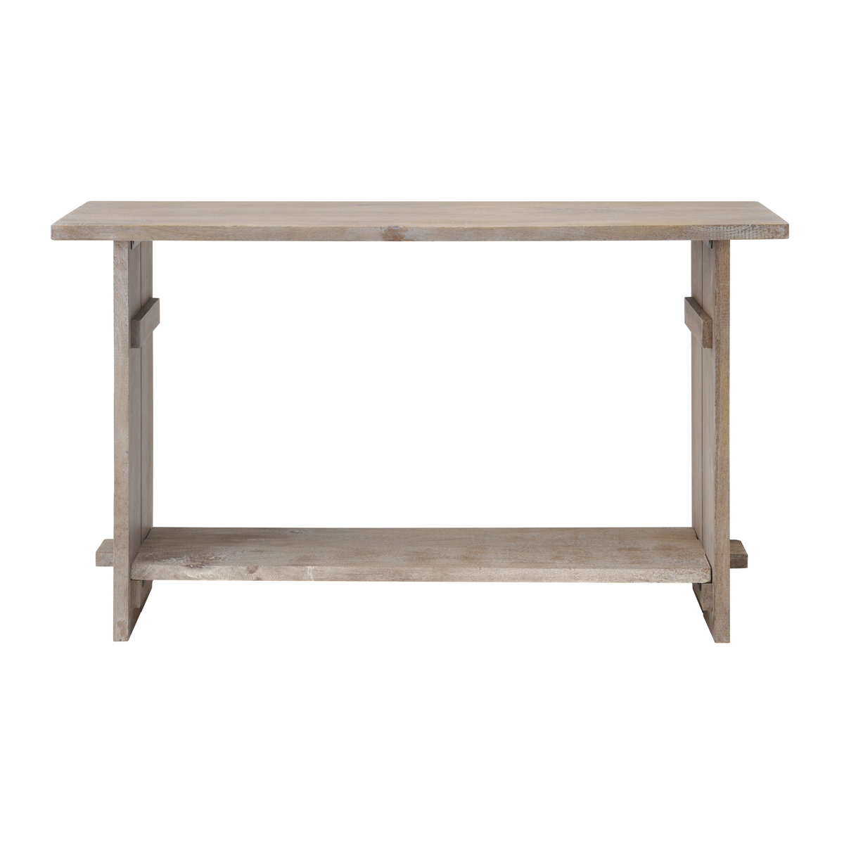 Alaterre Castleton 52" Wide Industrial Rustic Farmhouse Solid Wood ...