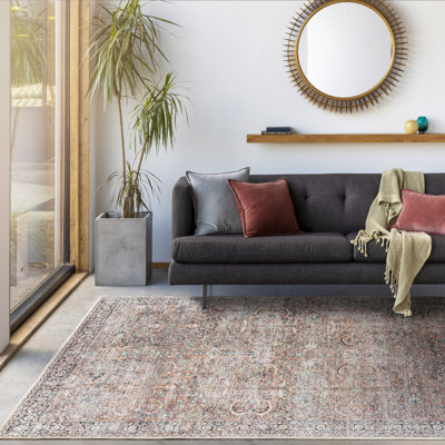 Langley Street Hodnett Performance Rug & Reviews | Wayfair