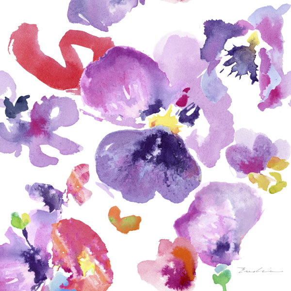 Rosalind Wheeler Watercolour Flower Composition III by Evelia Designs ...