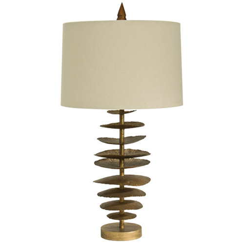 The Natural Light Lily Pad Table Lamp | Perigold