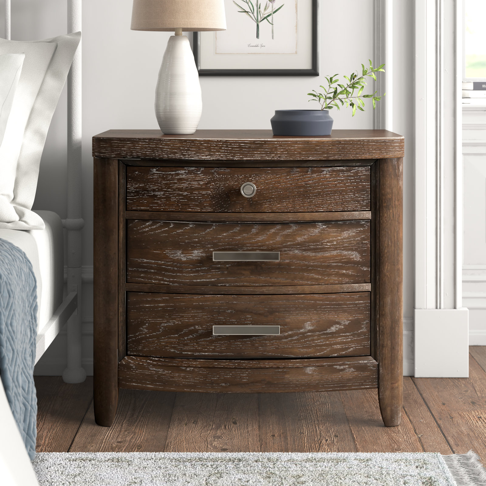 Kelly Clarkson Home Cici 2 Drawer Nightstand - Wayfair Canada