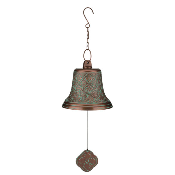 Regal Art & Gift Weather Resistant Metal Abstract Bell | Wayfair