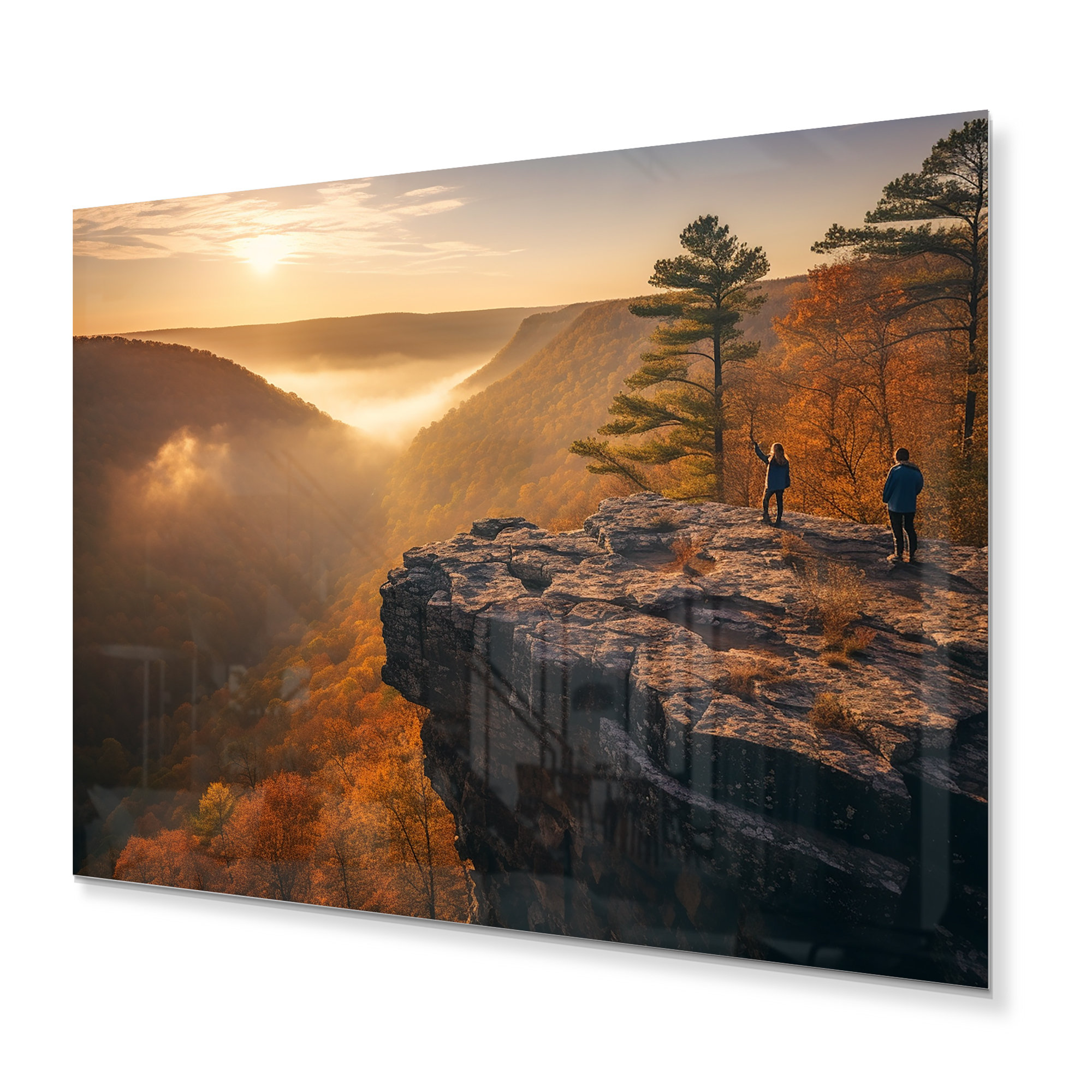 Loon Peak Arkansas Whitaker Point II - Landscapes Metal Wall Art Living ...
