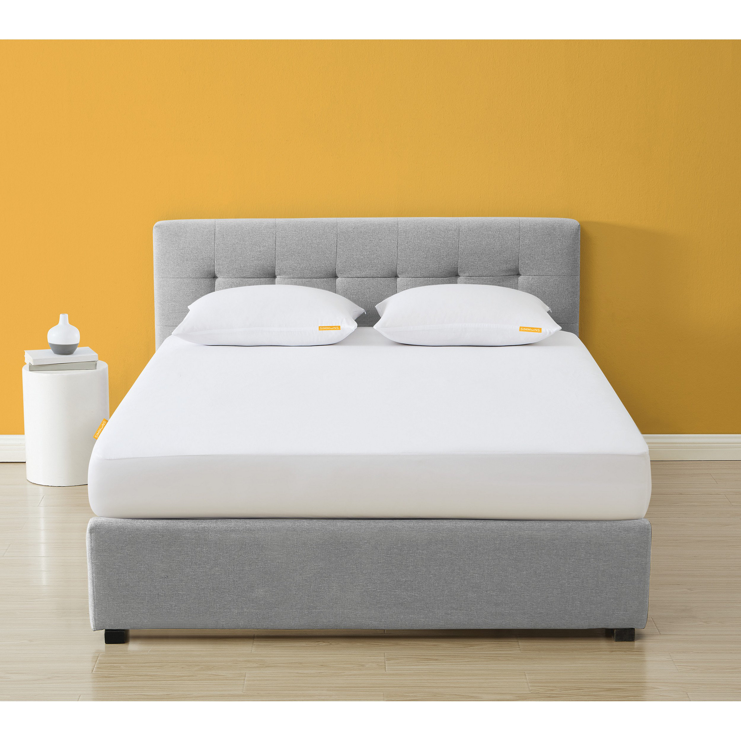 Simmons Moisture Wicking King Mattress Protector and Pillow Protector ...