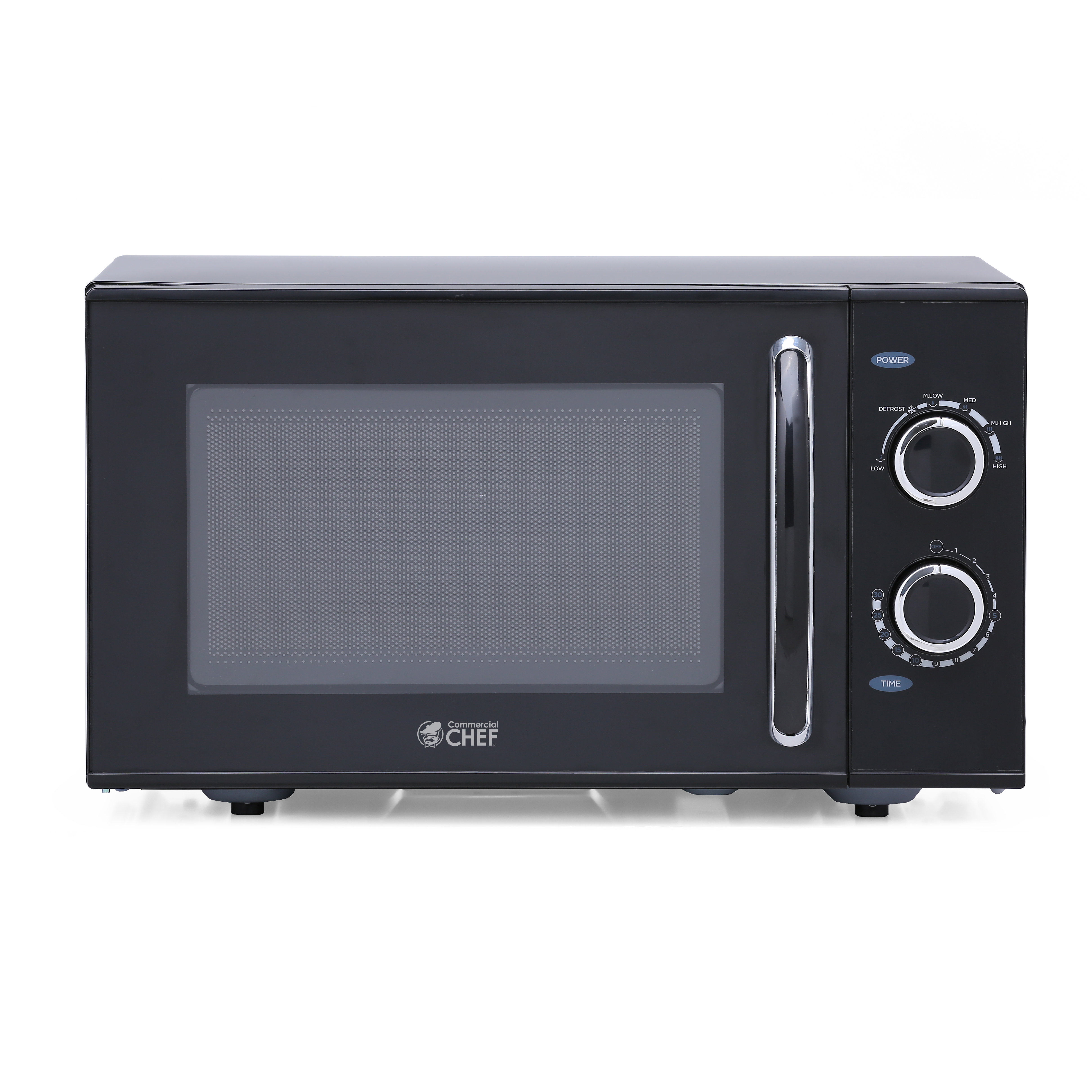 Commercial Chef CHM Series COMMERCIAL CHEF Rotary Dial Microwave with 6 ...