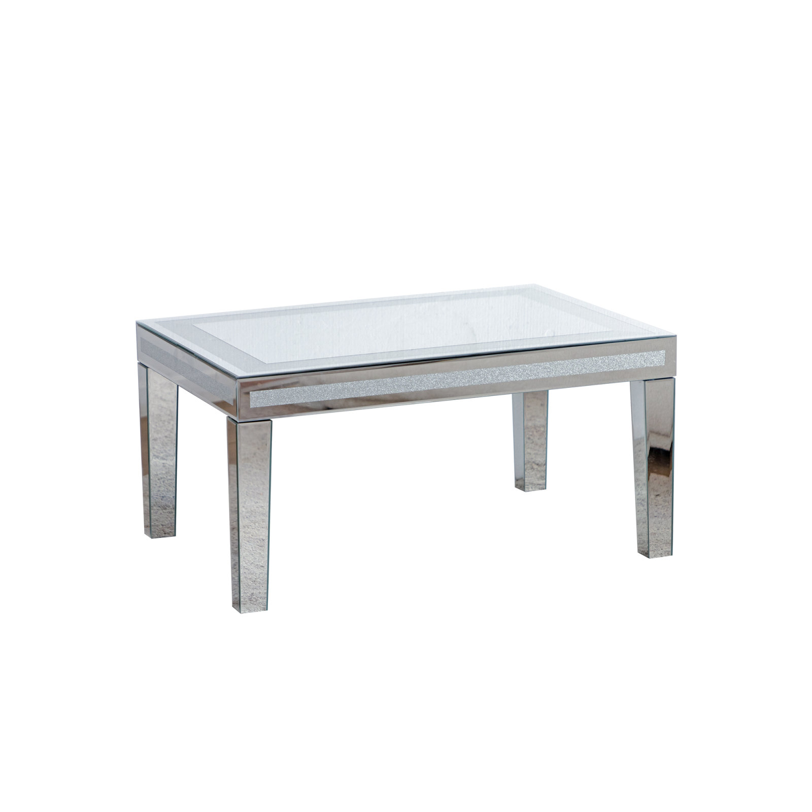 Latitude Run® Silver Coffee Tables For Living Room With Dazzling ...