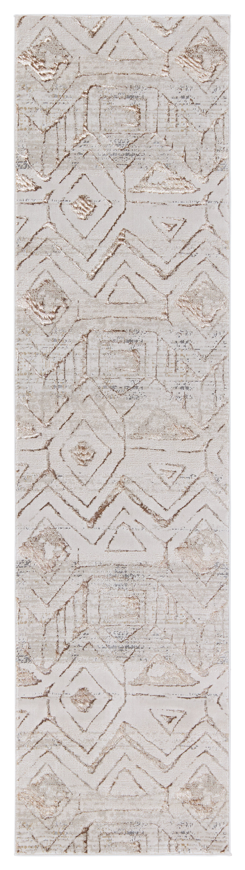 Nikki Chu Malilla Geometric Beige Area Rug | Wayfair