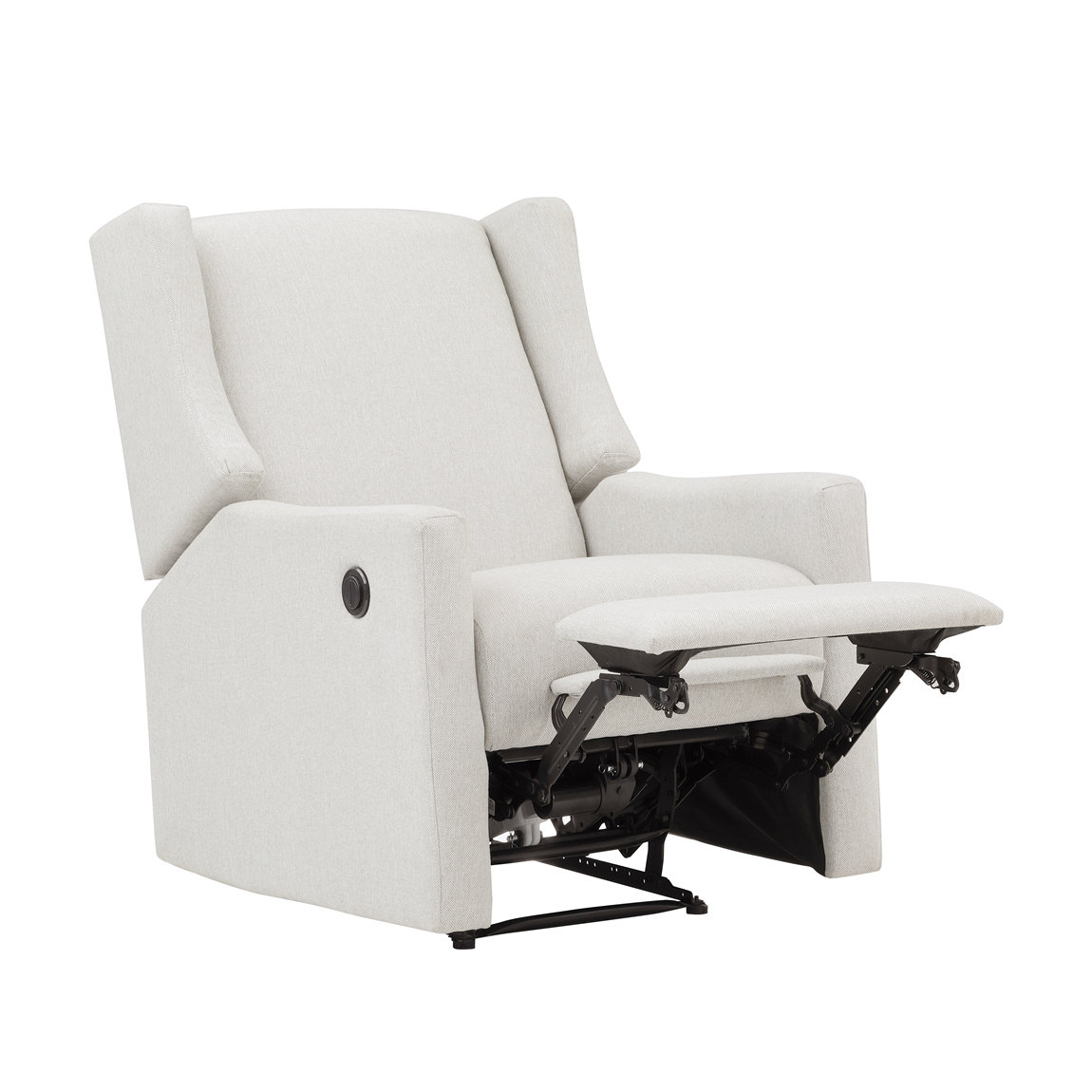 Latitude Run® Upholstered Manual Push Back Recliner | Wayfair
