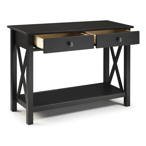 Sand & Stable Stimpson 42'' Solid Wood Console Table & Reviews | Wayfair