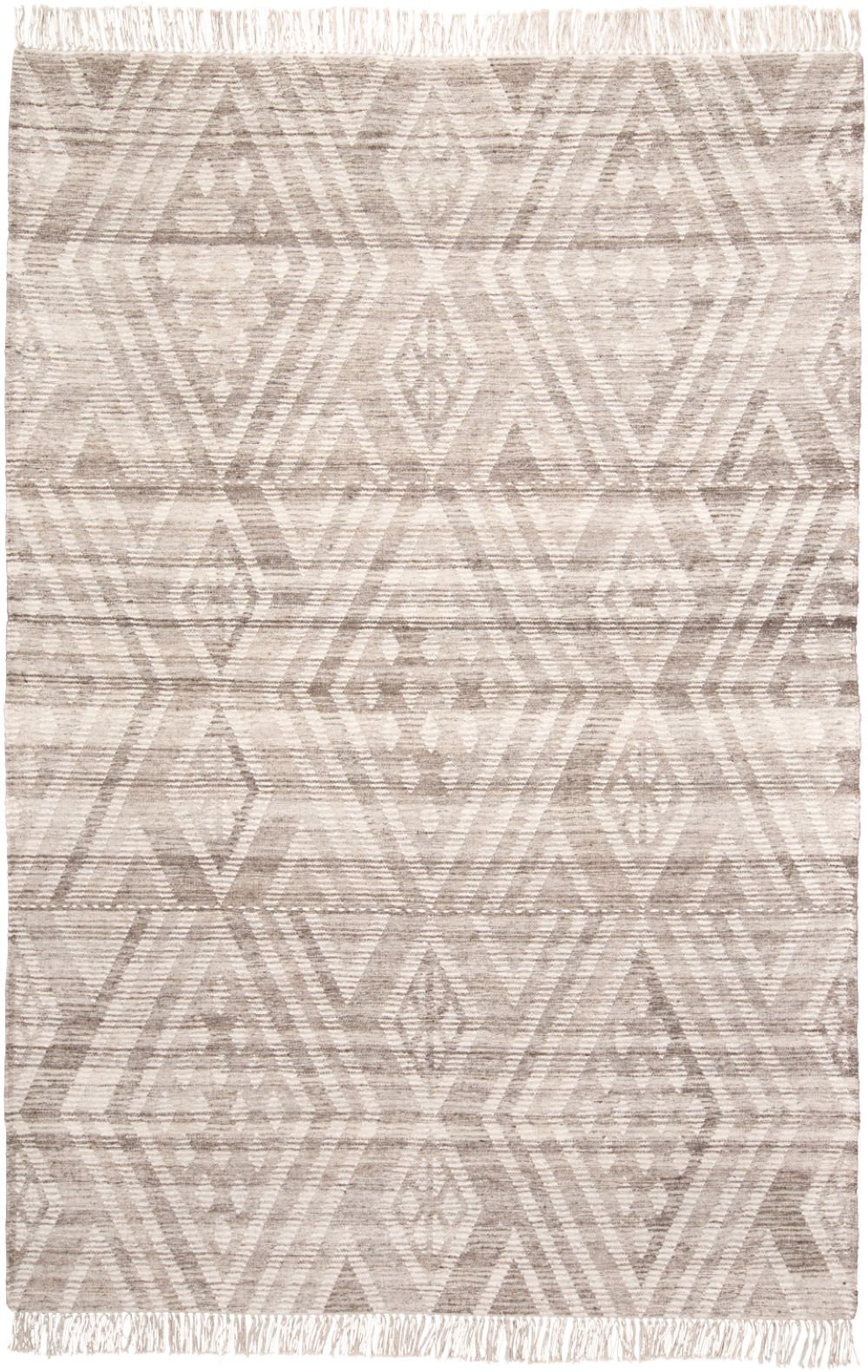 Union Rustic Adhil Handwoven Flatweave Wool/Cotton Gray Area Rug ...