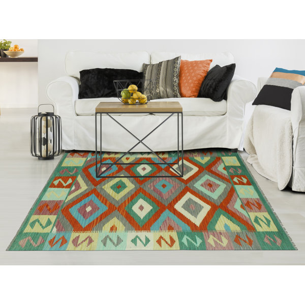 Isabelline Celese One-of-a-Kind 3'11" X 5'9" 2022 Wool Area Rug | Wayfair