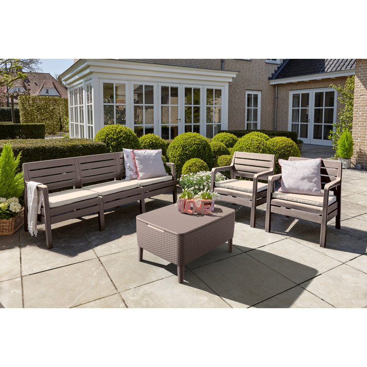 17 Stories Kaceon 5 - Person Outdoor Seating Group | Wayfair.co.uk
