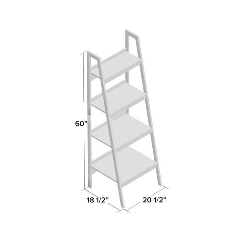 Wrought Studio Rupert Ladder Bookcase & Reviews | Wayfair