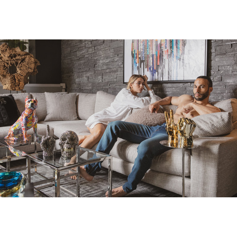 Mercer41 Chandresh Peace Sign Table Figurine & Reviews | Wayfair