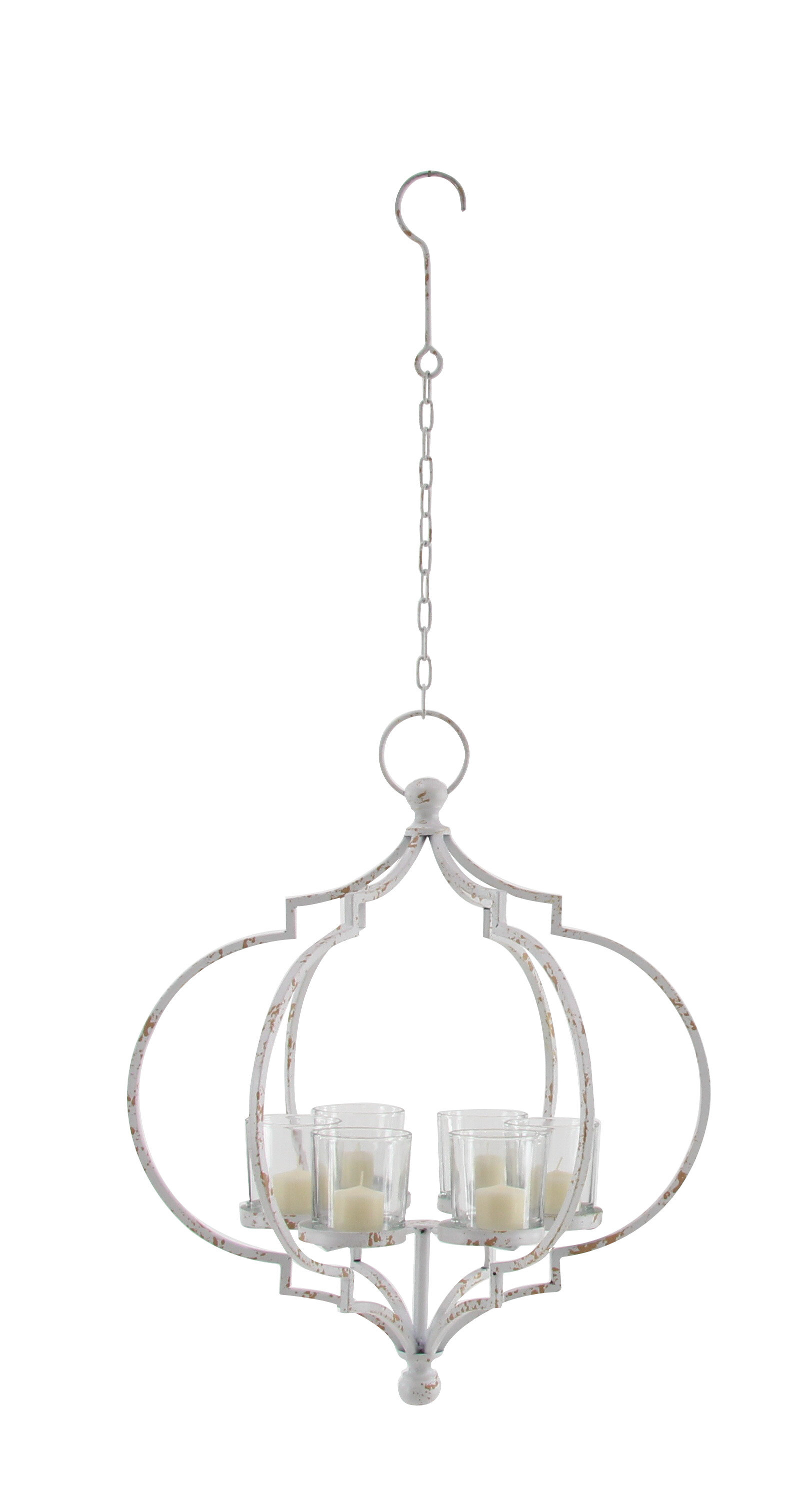 Bungalow Rose Metal Hanging Candelabra 17" x 17" x 19" & Reviews | Wayfair