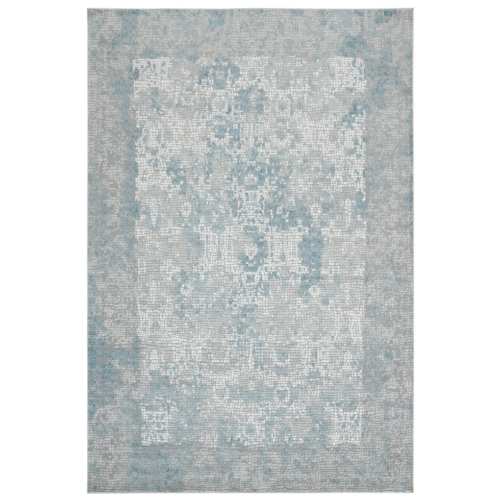 East Urban Home 8' X 10' Ivory Medallion Area Rug | Wayfair