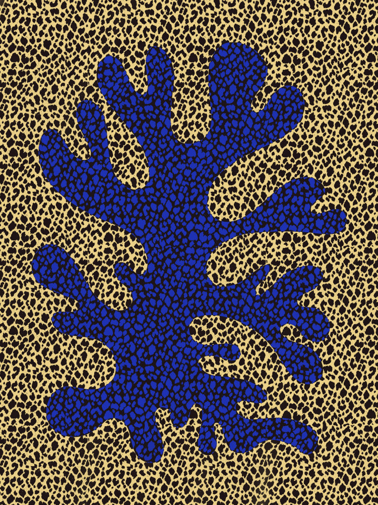 Beachcrest Home Blue Coral pattern | Wayfair.co.uk