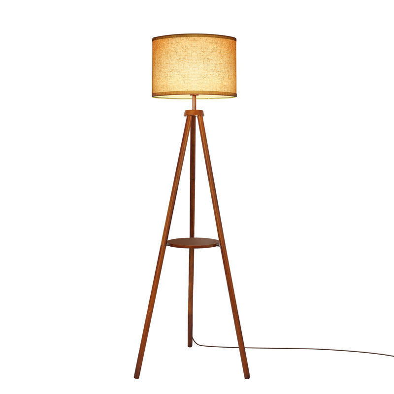 George Oliver Jodanna 63" Dimmable Tripod Floor Lamp with Remote ...