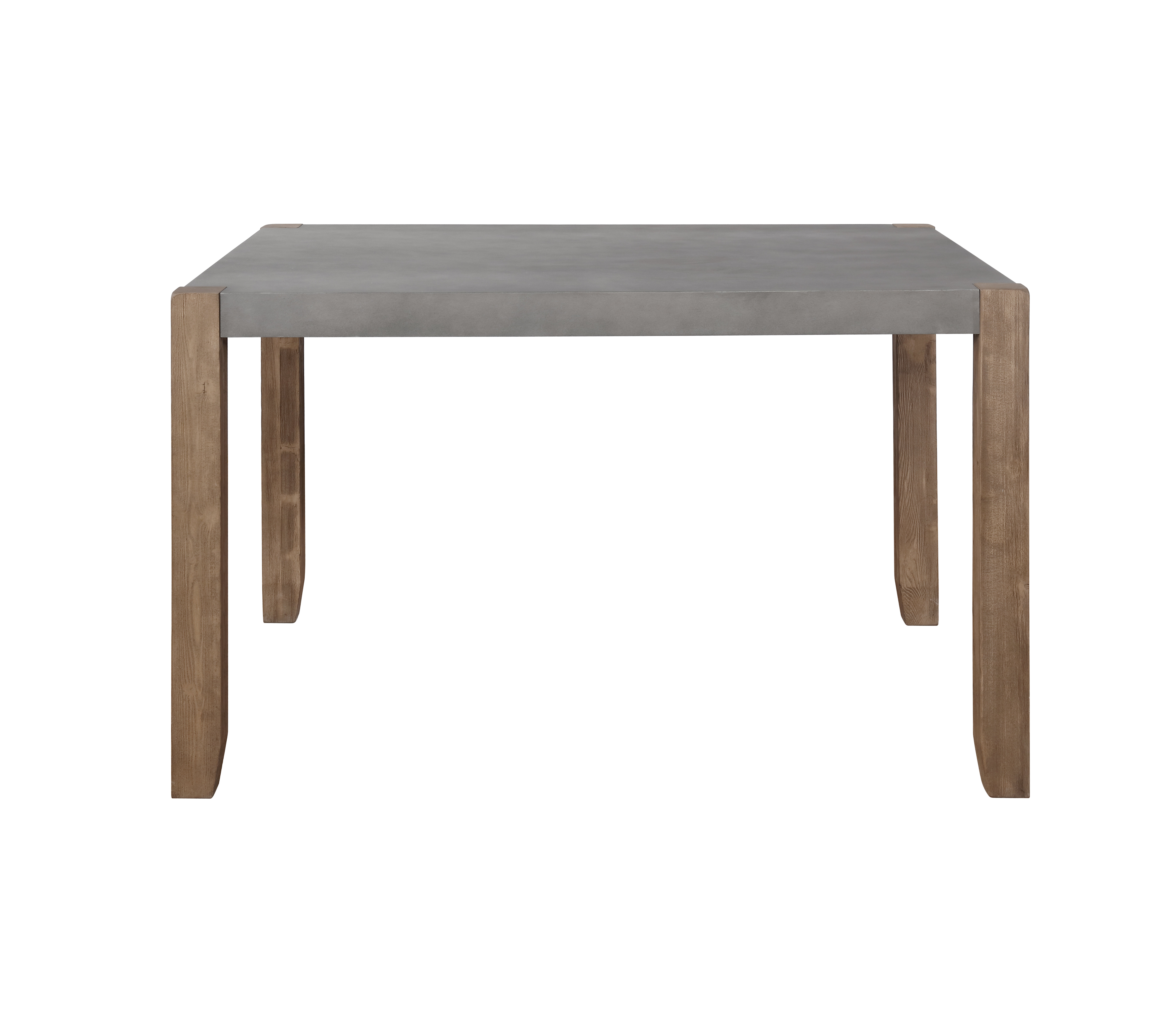 Loon Peak® Aston Rustic Industrial Solid Wood Faux Concrete Rectangular ... Loon Peak® Aston Rustic Industrial Solid Wood Faux Concrete Rectangular ...