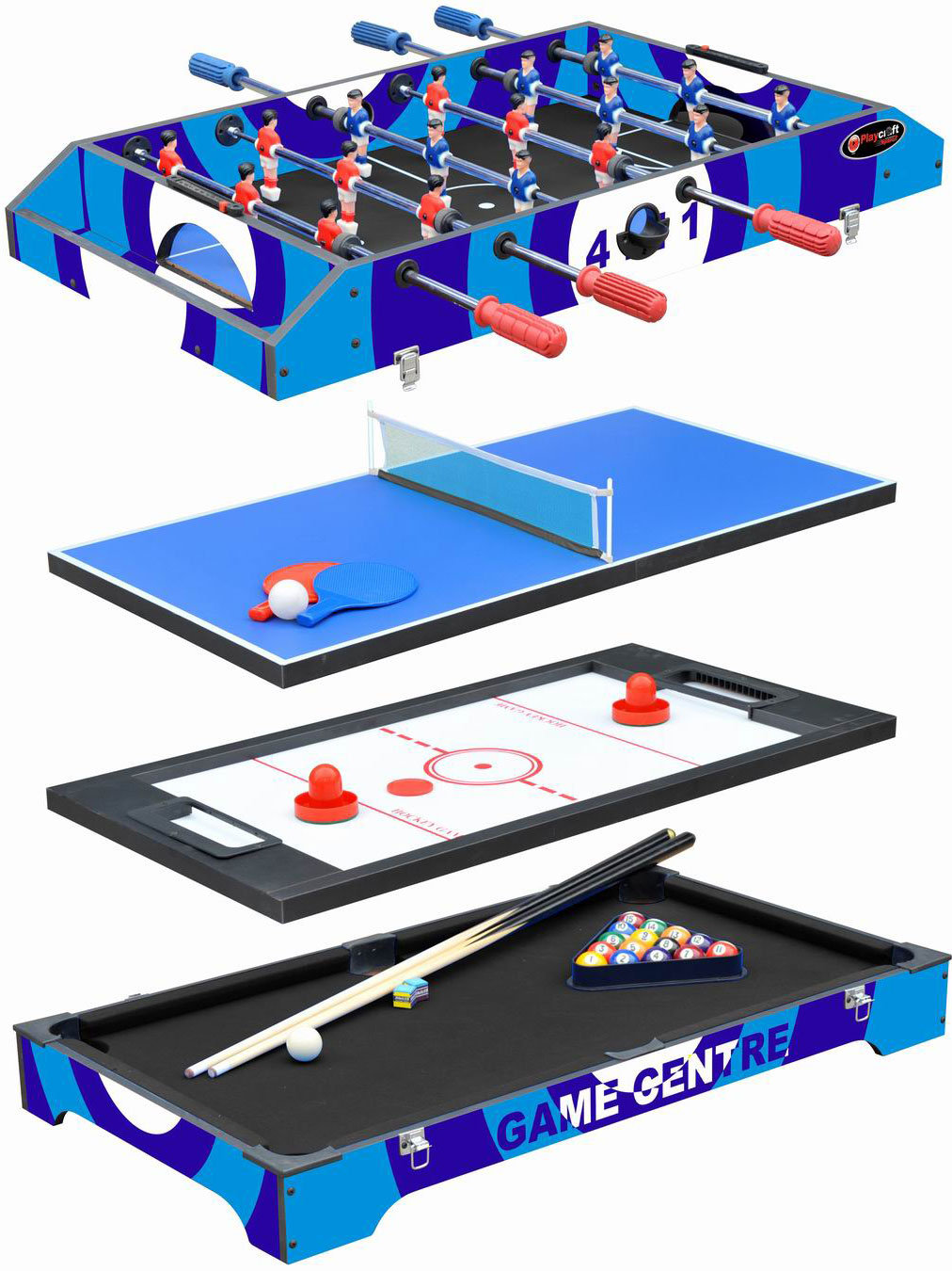 Playcraft Sport 36" 4 in 1 Multi Game Table | Wayfair