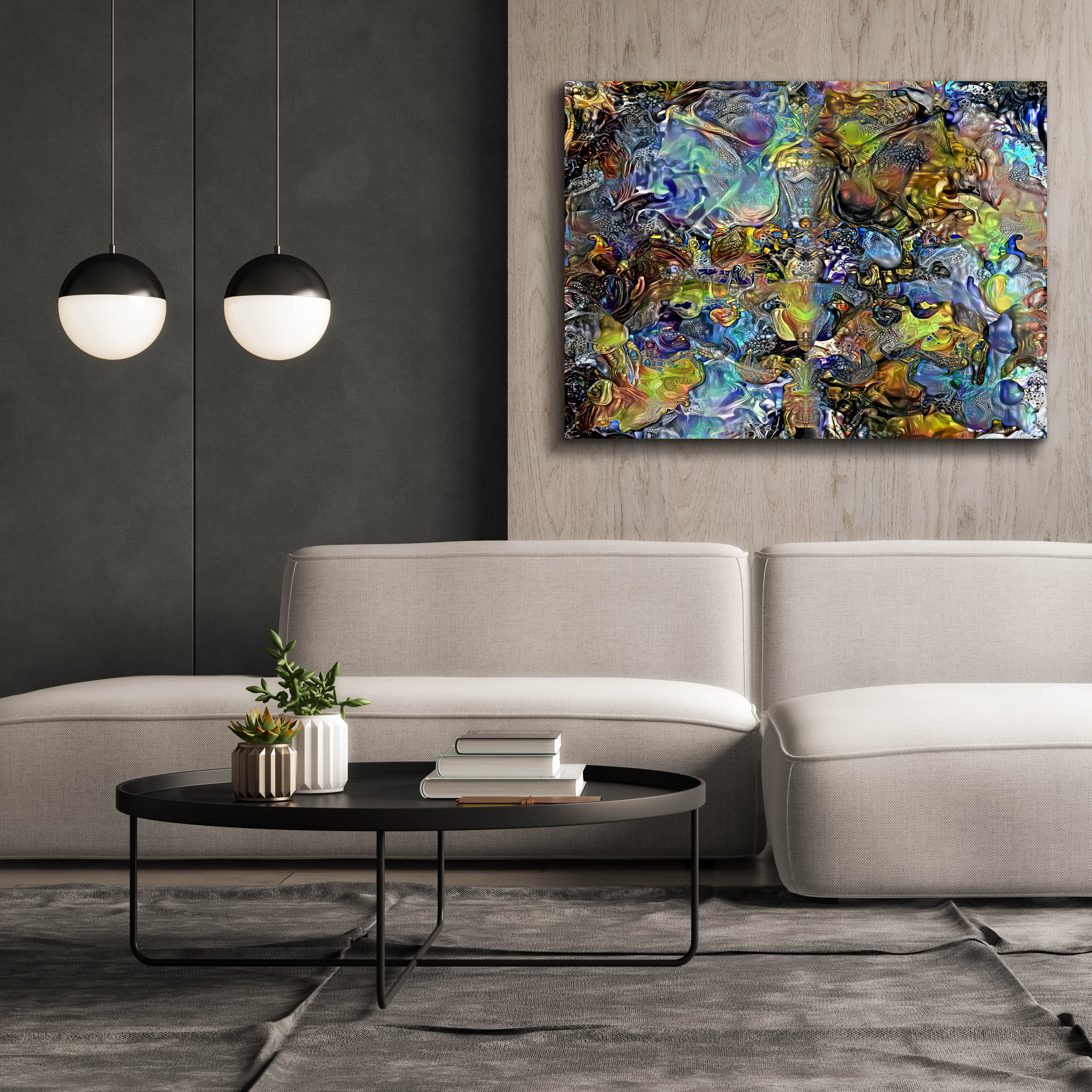 Wrought Studio™ 'Faith And Delirium' by Pedro Gavidia Canvas Wall Art ...