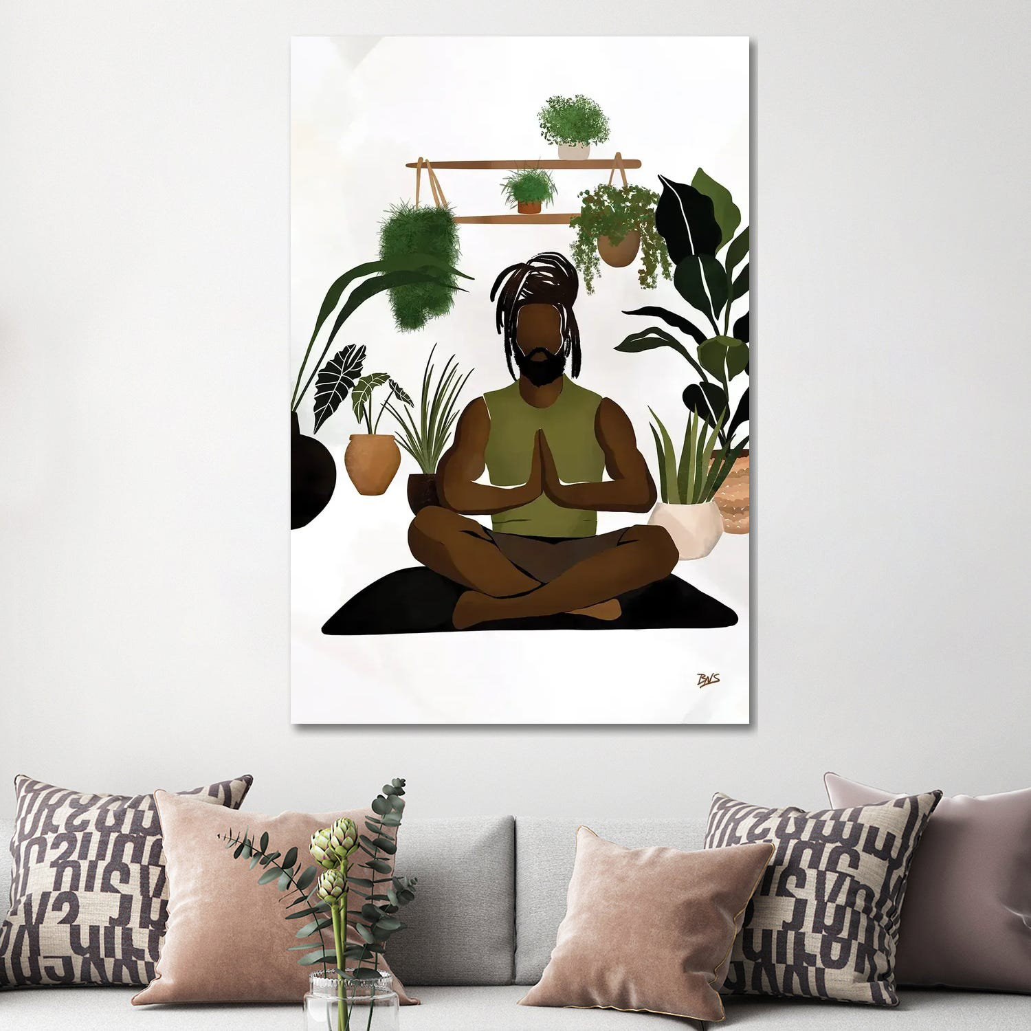 East Urban Home Centered II by Bria Nicole - Wrapped Canvas Graphic Art ...