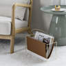 MY GIFT Vessena Leatherette Standing Sling Magazine Rack | Wayfair.co.uk
