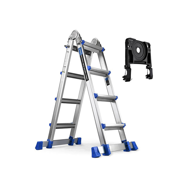WFX Utility™ Frame 4Step Extension Ladder,17 Ft Multi Position Ladder ...