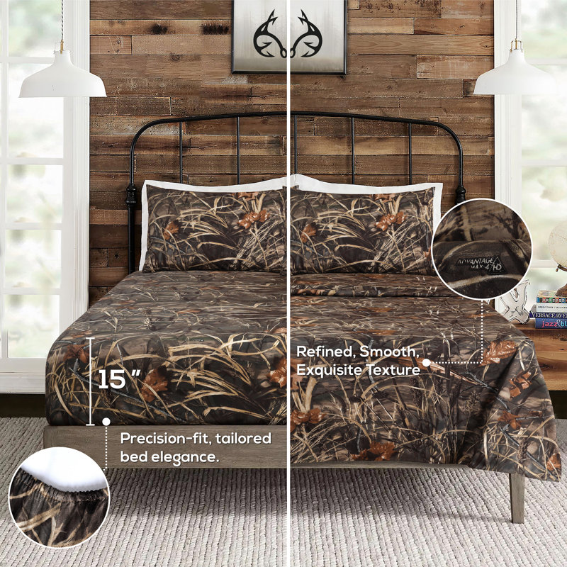 max 4 camo bedding