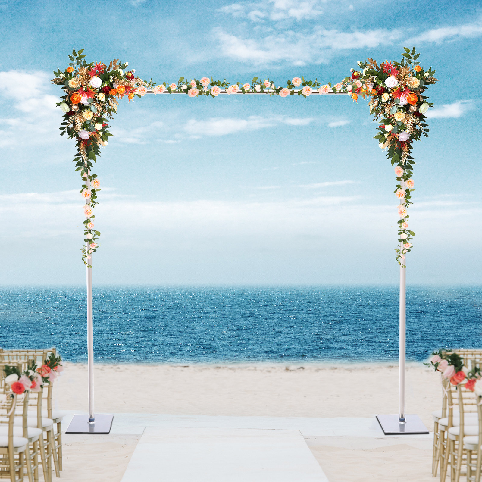 SUNYOU Stainless Steel Backdrops & Signs | Wayfair