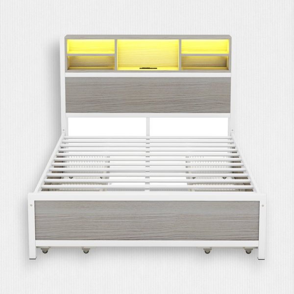 Wrought Studio Jivil Platform Storage Bed | Wayfair