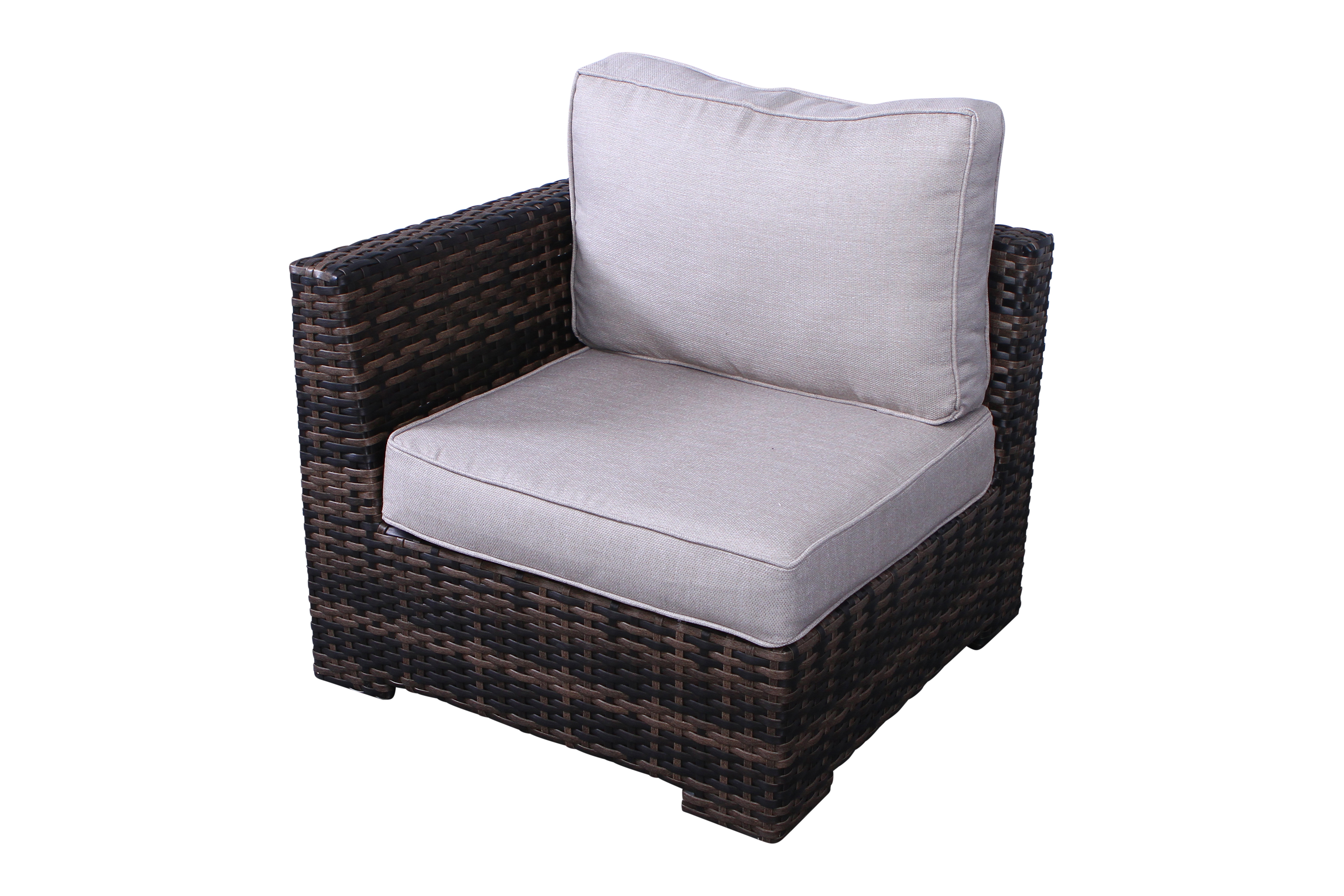 Latitude Run® Cabana Fully Assembled Left / Right Arm Chair - Brown ...