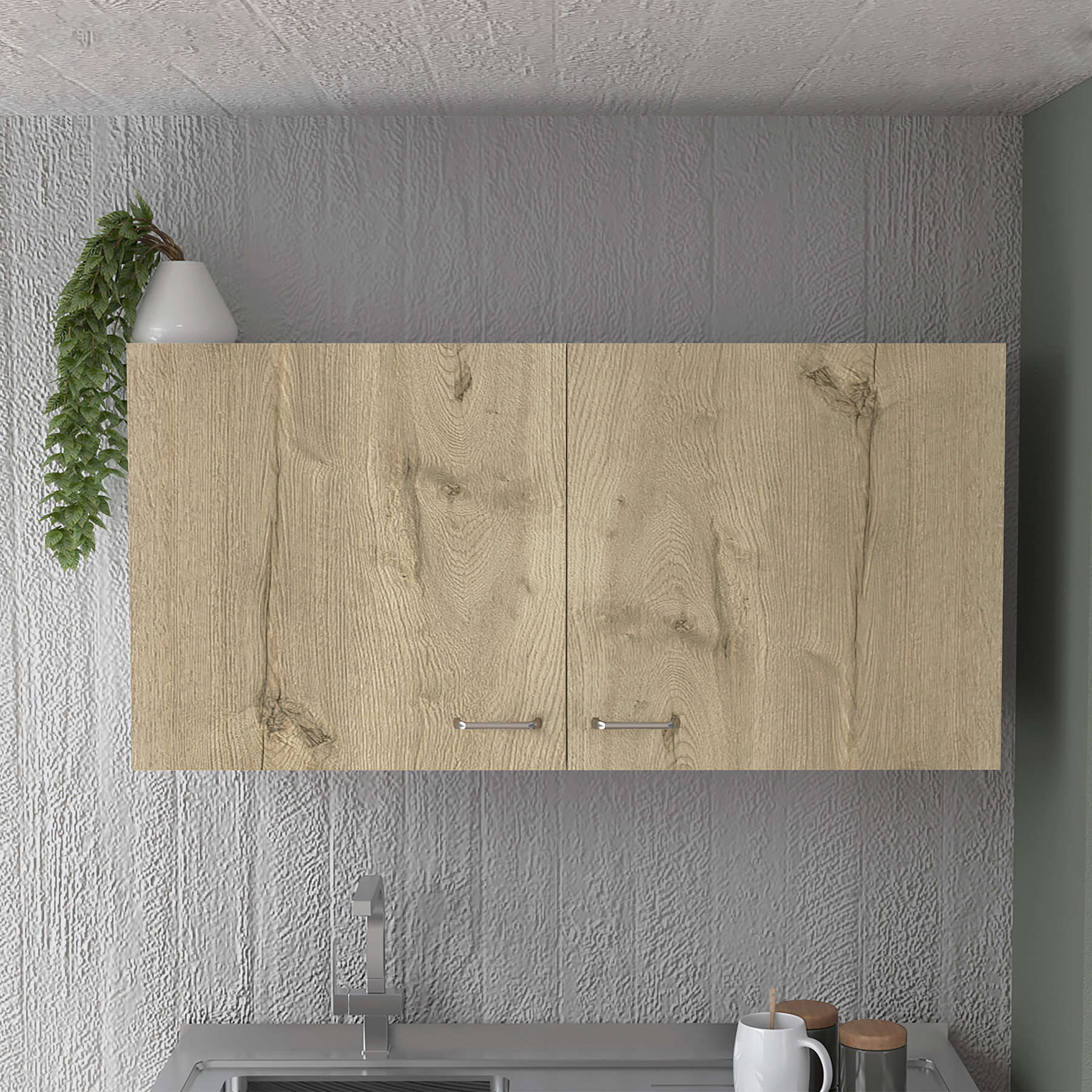 Costway 19.3"Hx39.3"Wx12.6"D Ready-to-Assemble Standard Wall Cabinet | Wayfair