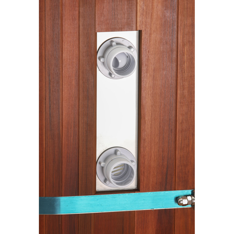 Jingliving Canadian Red Cedar Wood Luxury Cold Plunge Tub, Ice Bath ...