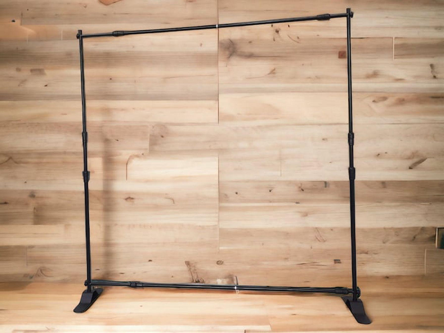 FashionSecretsLLC Adjustable Photo Booth Backdrop Stand, Heavy-Duty ...