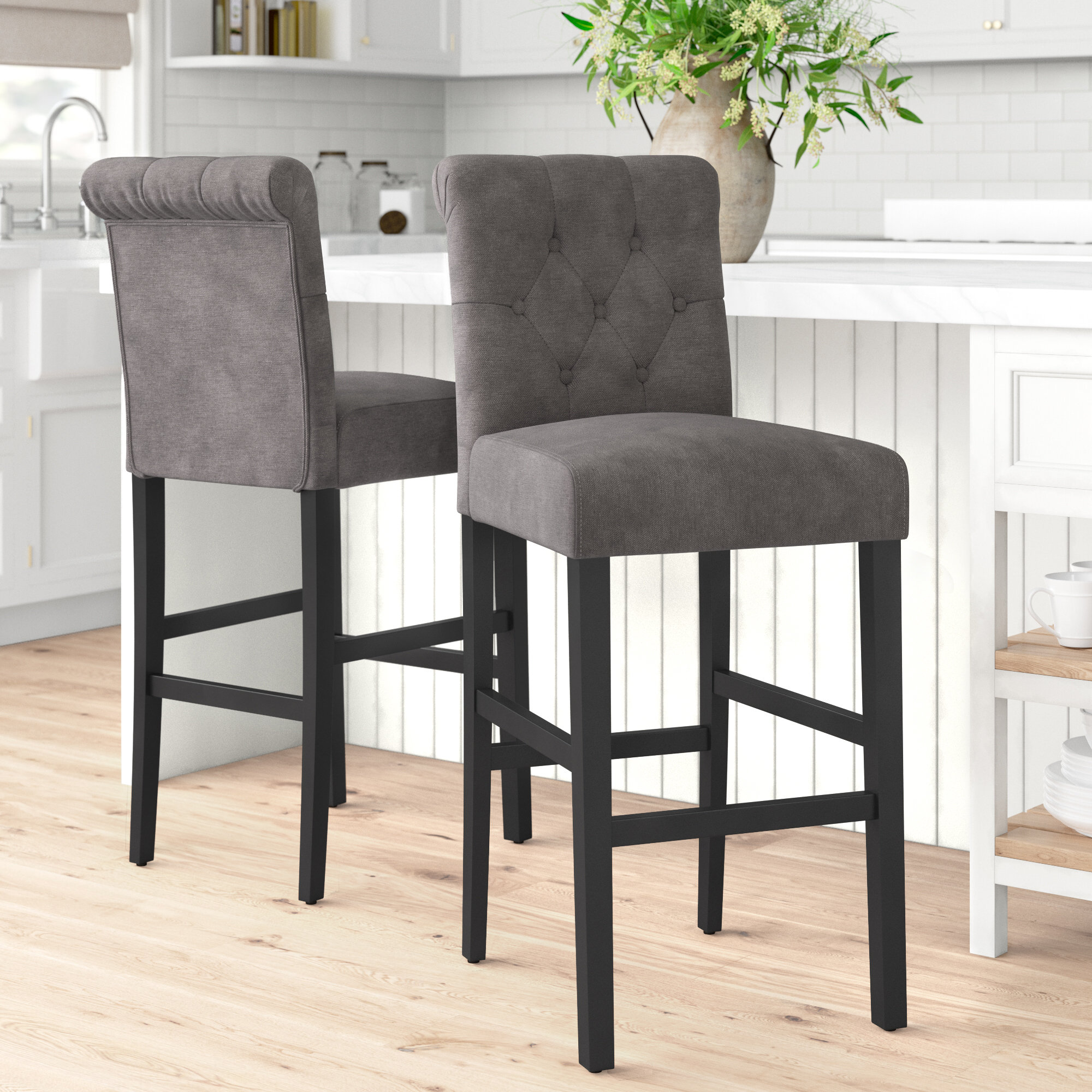 Three Posts™ Alayna 28.5" Bar Stool & Reviews | Wayfair