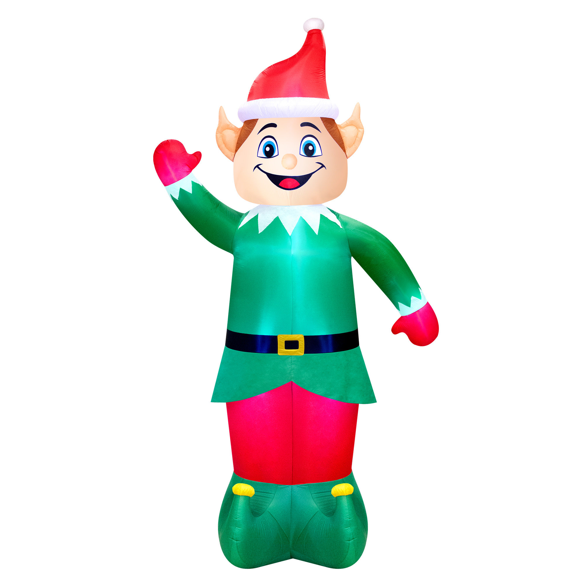 The Holiday Aisle® Inflatable Colossal Elf | Wayfair