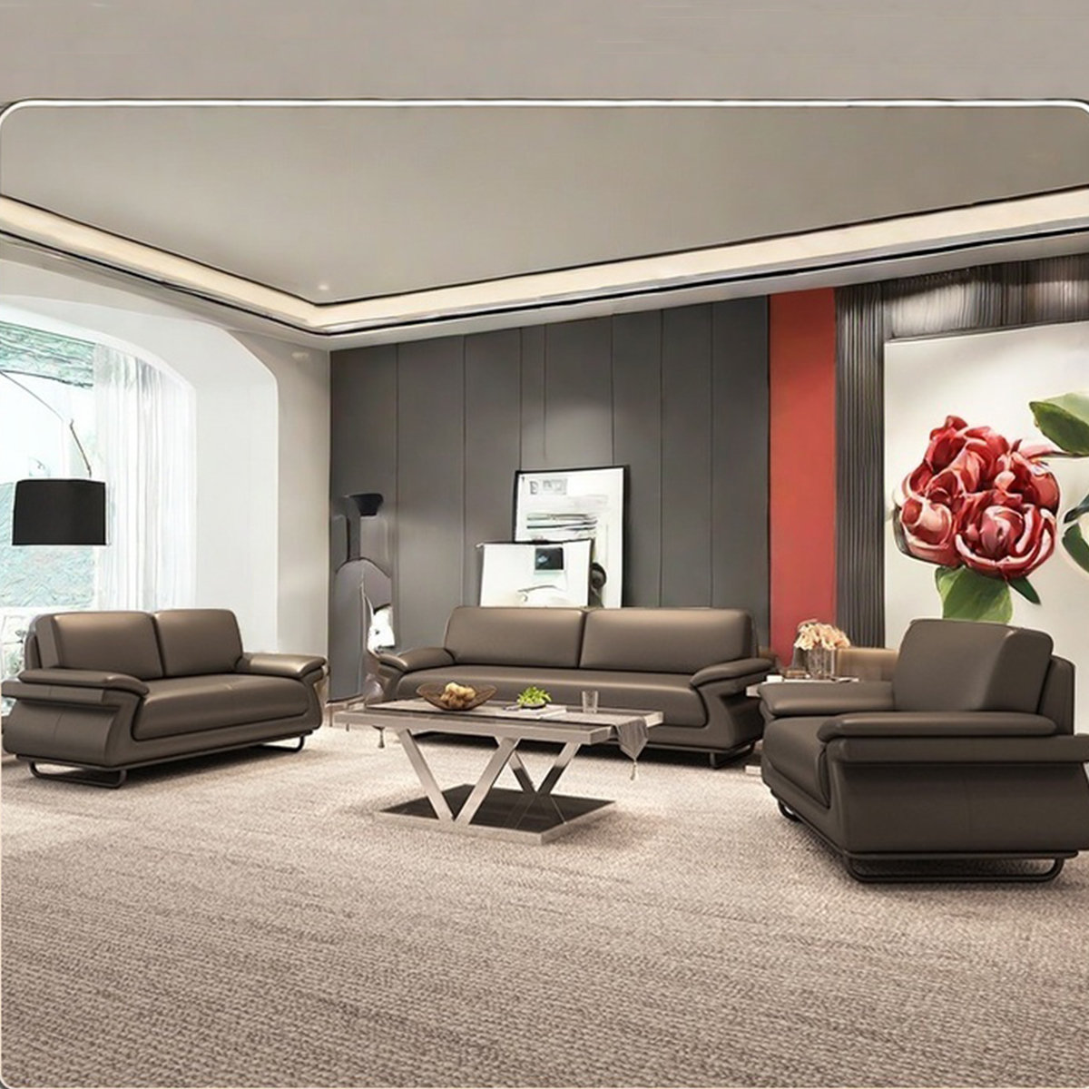 Danbenla design Office business reception sofa set - Wayfair Canada