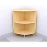 Jonti-Craft® 2 Compartment Manufactured Wood Shelving Unit | Wayfair