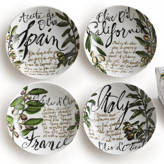 Lorren Home Trends Porcelain China Dinnerware Set - Service for 4 ...