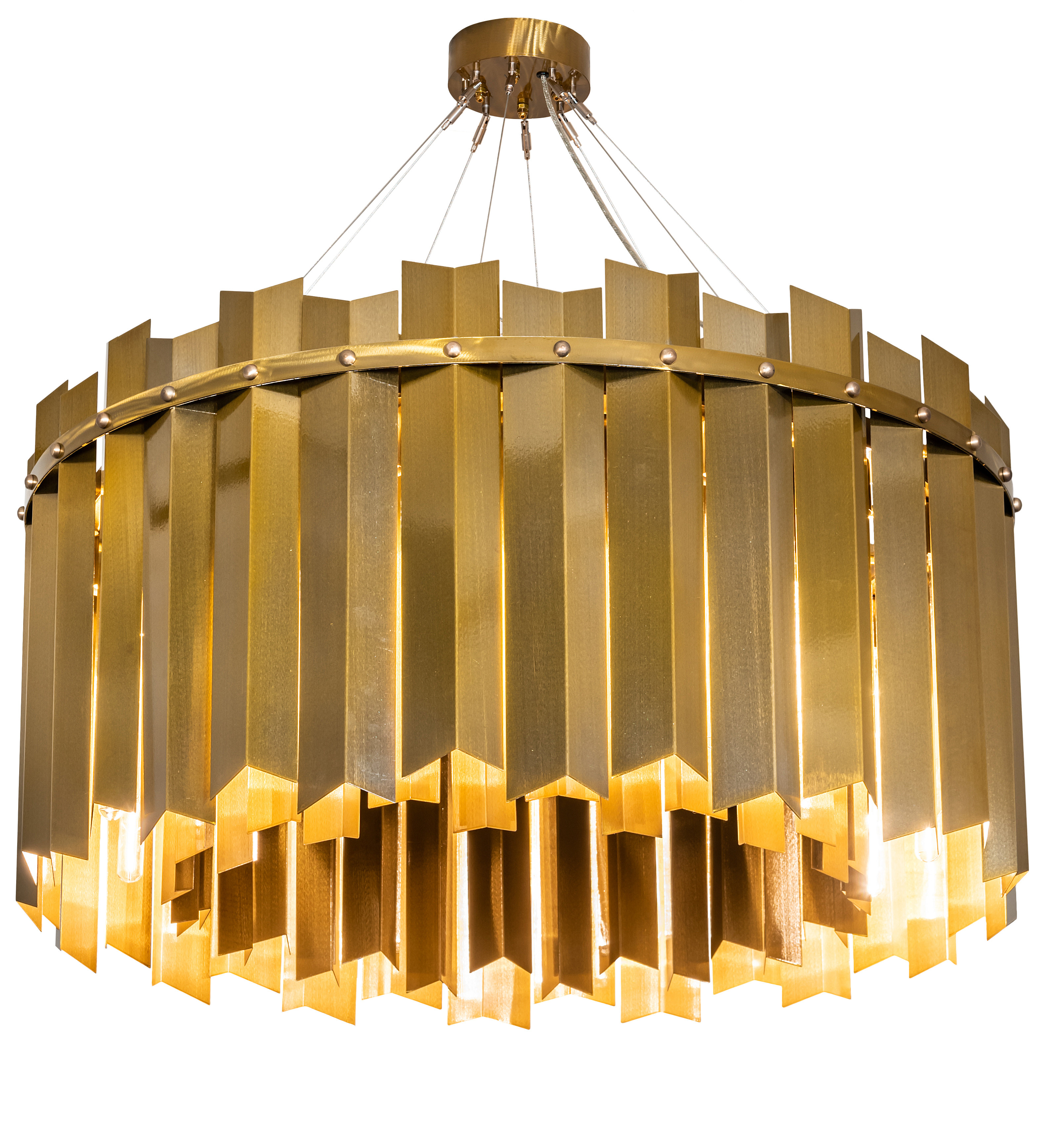 Everly Quinn 40" Wide Eldorado Pendant | Wayfair