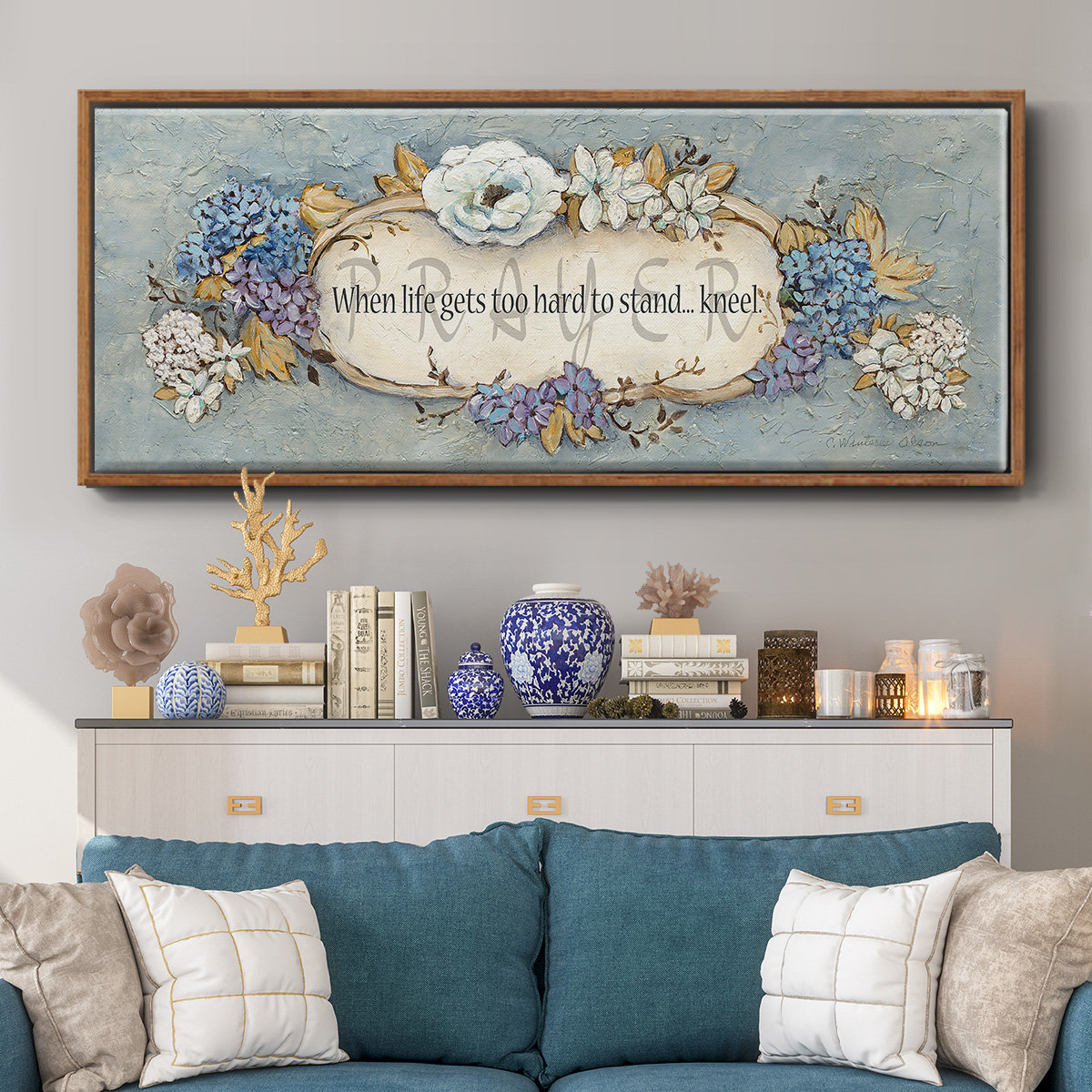 Red Barrel Studio® Prayer- Framed Canvas | Wayfair