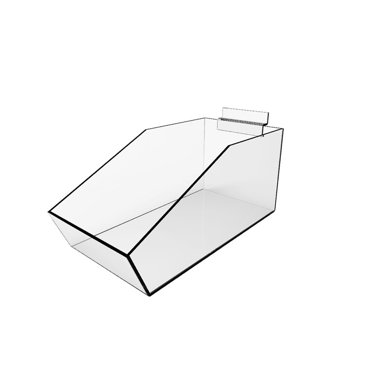 Prep & Savour Slatwall Clear Acrylic Bin | Wayfair