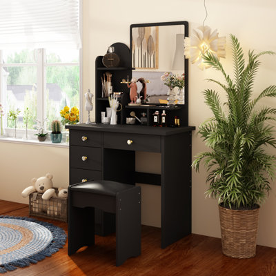 Ebern Designs Clotene Vanity & Reviews | Wayfair