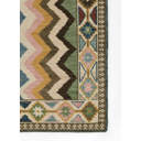 Union Rustic Lakita Geometric Hand Knotted Wool Multi-Colored Area Rug ...