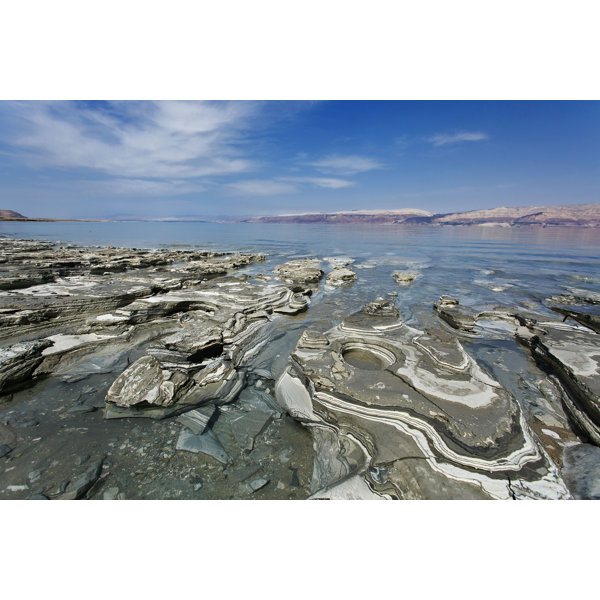 Highland Dunes Toril Dead Sea Mud On Canvas by Edwardshtern Print ...