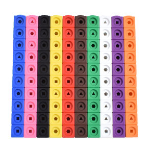 Edx Education Edxeducation Math Cubes - Set Of 100 | Wayfair